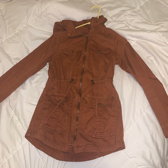 Jackets & Coats | Burnt Orange Jacket | Poshmark